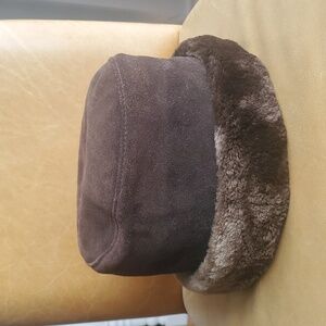 Accessories | Sheared Beaver Fur Suede Bucket Foldable Brim Hat | Poshmark